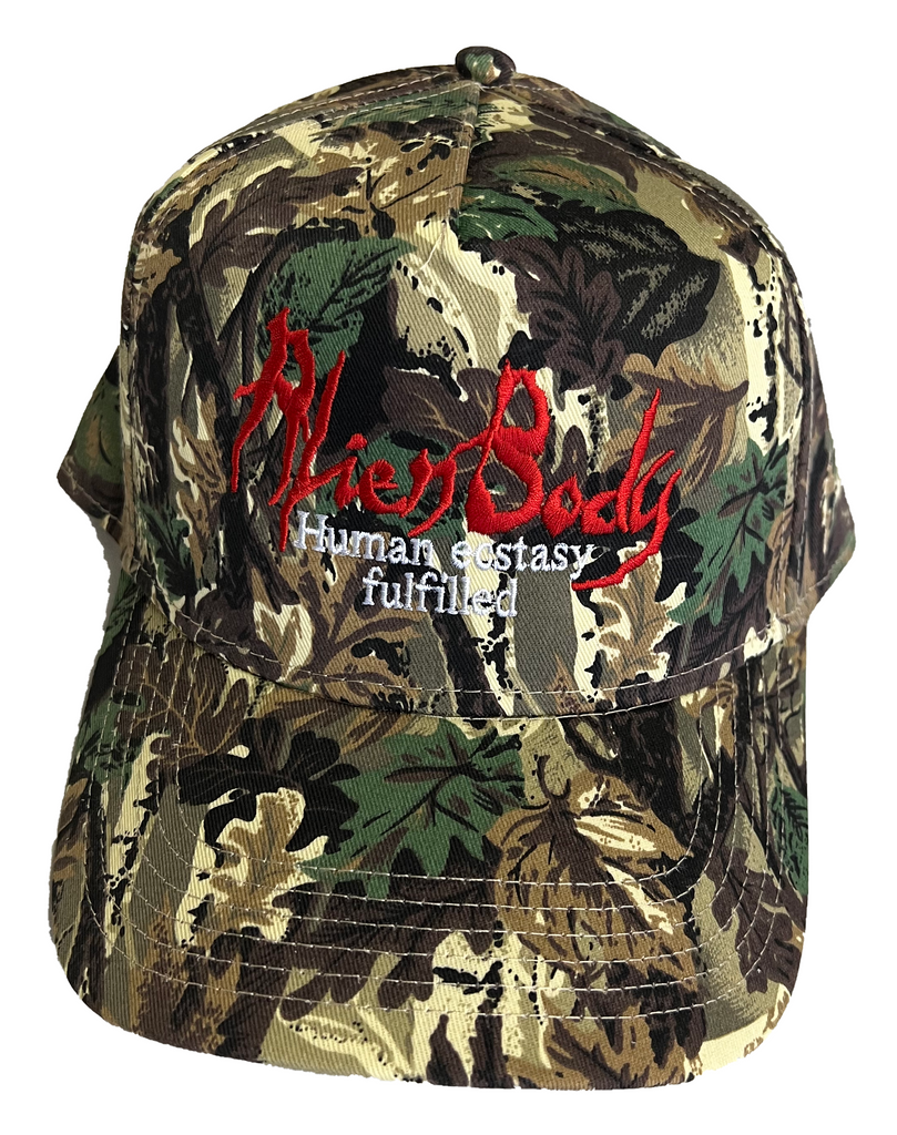 Ecstasy Camouflage Hat – Alien Body